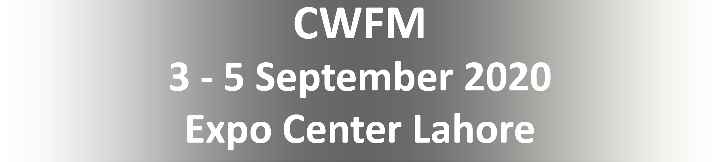 CWFM PAKISTAN EXPO | International Exhibition & Conference for Cleaning ...