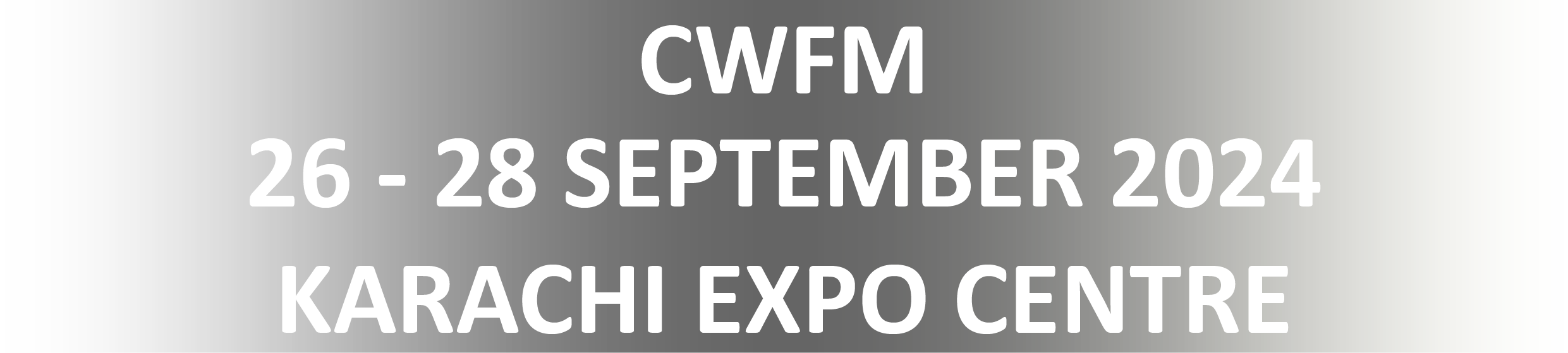 CWFM PAKISTAN EXPO | International Exhibition & Conference for Cleaning ...
